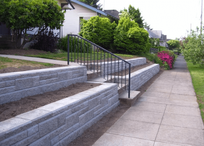 Retainer & Garden Walls | The Bravo's Landscape