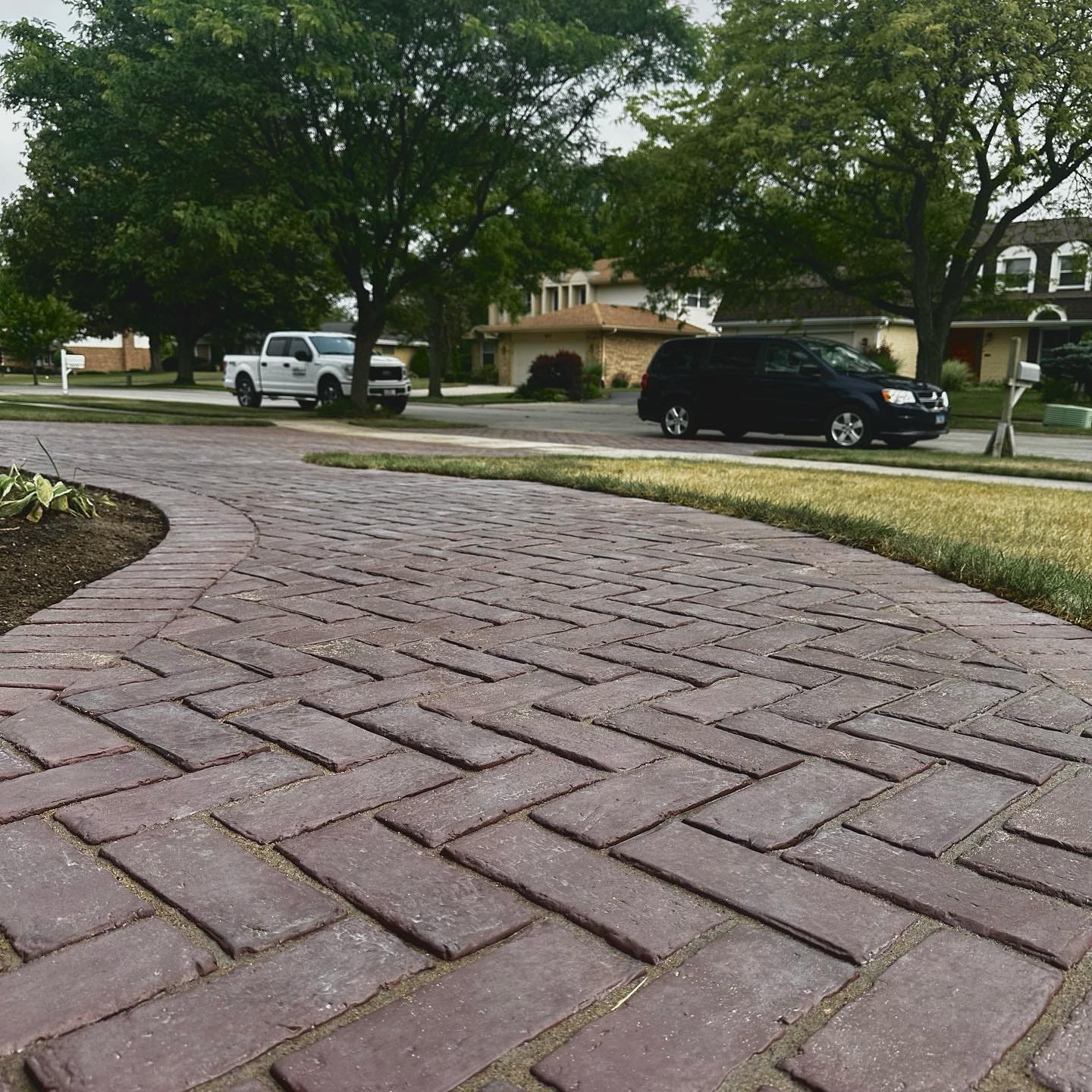Glenview, IL Paver Driveway Redesign | The Bravo's Landscape